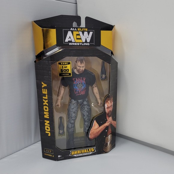 Aew | Toys | Aew Jon Moxley Chase Of 50 Unrivaled Series 2 17 Figure ...